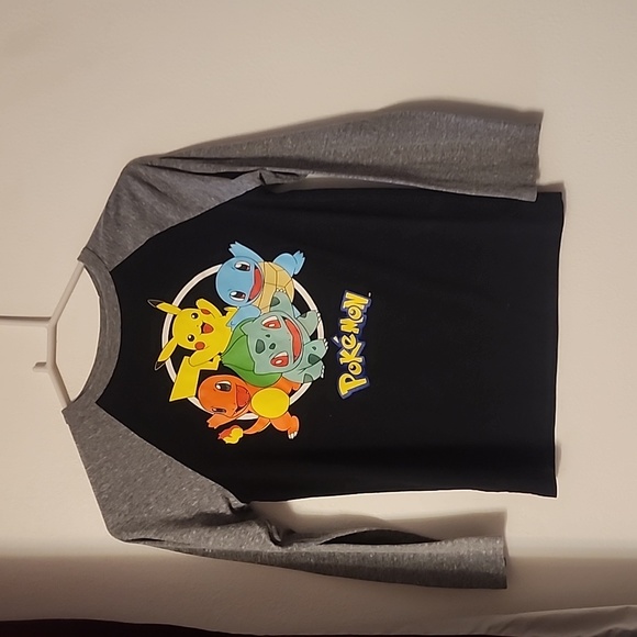 Pokemon | Shirts & Tops | Pokmon Boys Raglan Long Sleeve | Poshmark